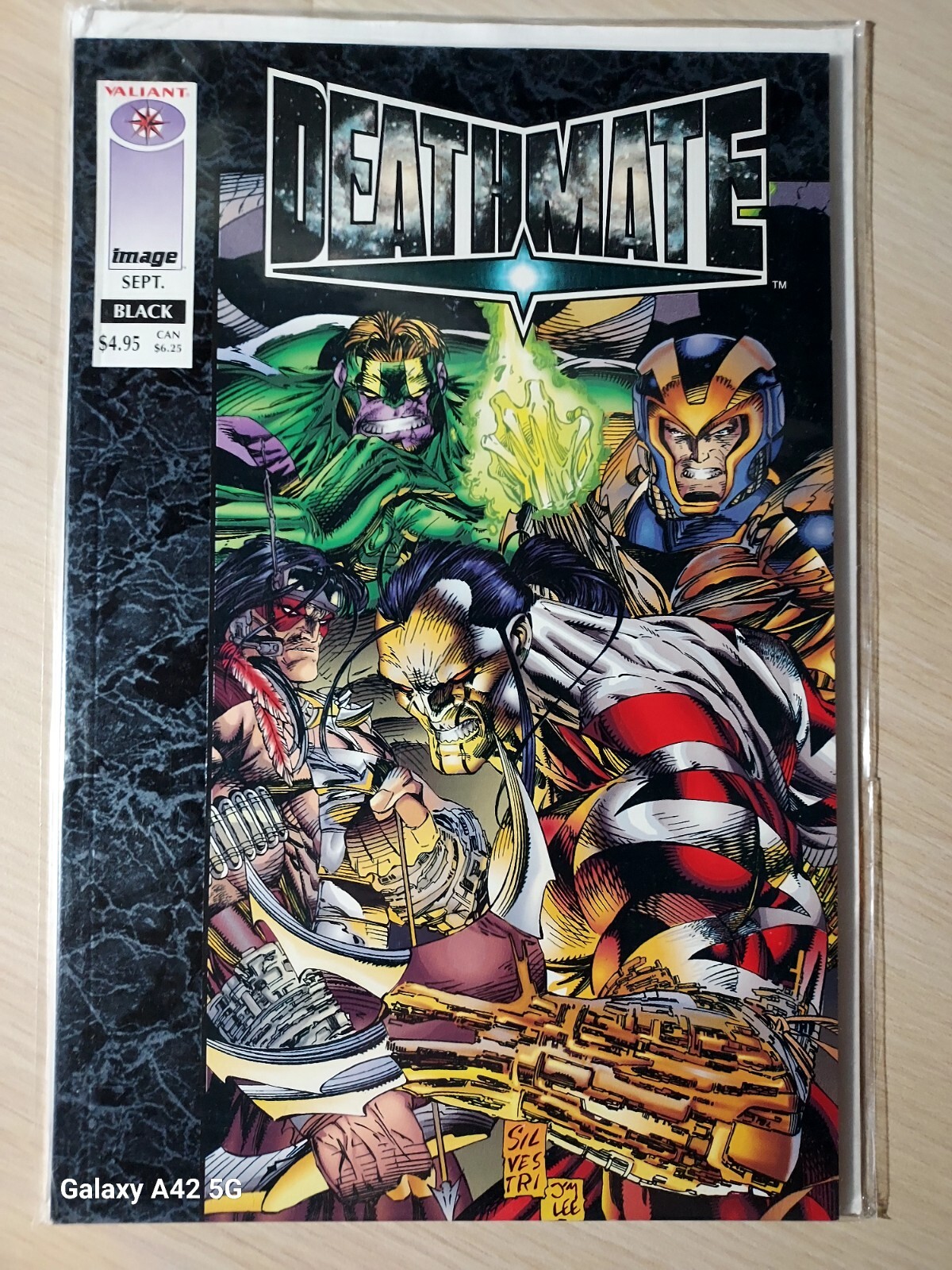 Deathmate Black Sept. 1993 Image/Valiant Comics 1st full appearance of ...