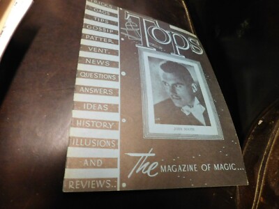 The TOPS Magazine Of Magic October 1946 John Booth | eBay