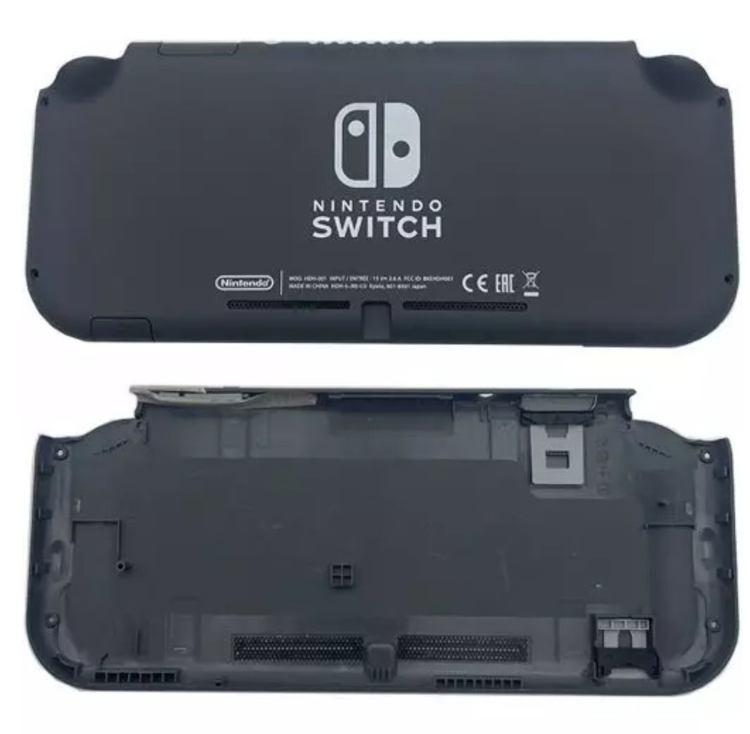 For Nintendo Switch Lite Back Shell Case Housing Back Cover Replacement ...