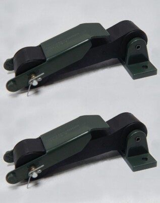 HMMWV Hood Latch Assy GREEN Pair (Set of 2) HUMVEE Hummer H1 rubber ...