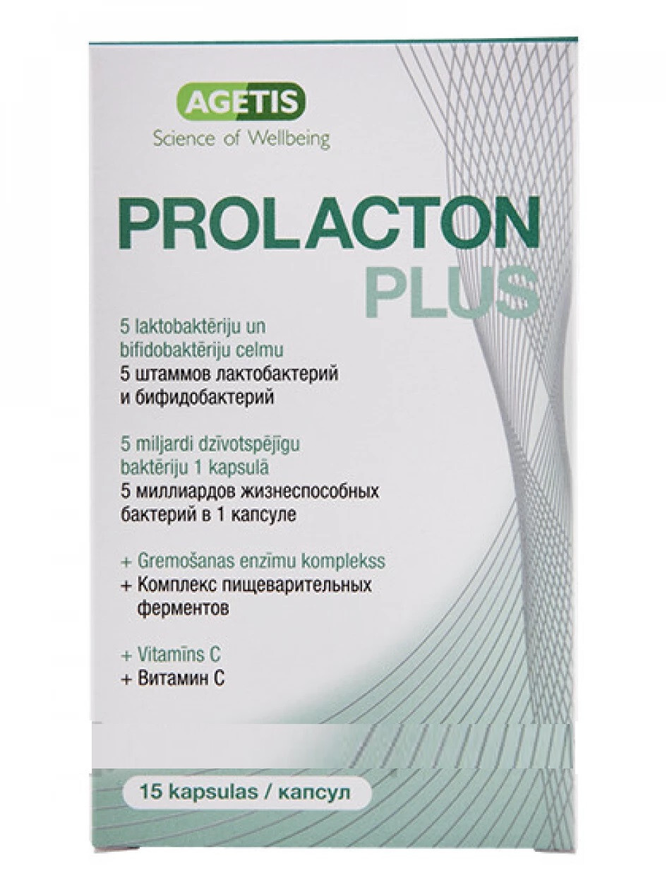 Prolacton Plus, 15 capsules lactobacteria and bifidobacteria | eBay
