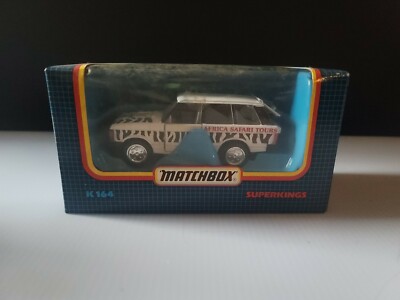 MATCHBOX SUPERKINGS K-164 AFRICA SAFARI TOURS RANGE ROVER | eBay