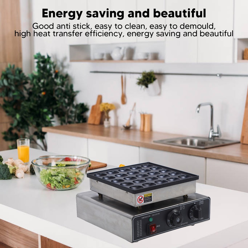 Waffle Maker Electric Pancake Baking Pan Iron Waffle Mold 950W Kitchen ...