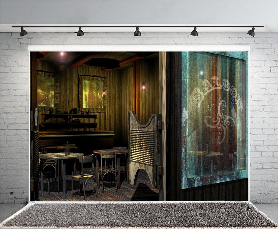 Old Western Saloon Backdrops