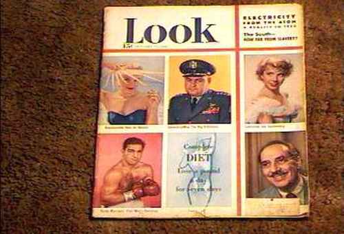 LOOK MAGAZINE 1952 JAN 15 FINE+ FILE COPY ROCKY MARCIANO GROUCHO MARX ...