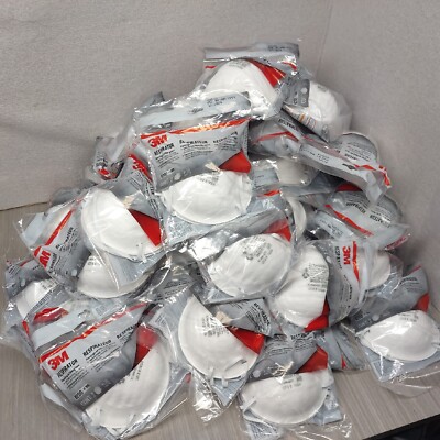 100 Disposable Mask (2x50) 3M 8200 N95 Particulate Repirator Exp. 12/ ...