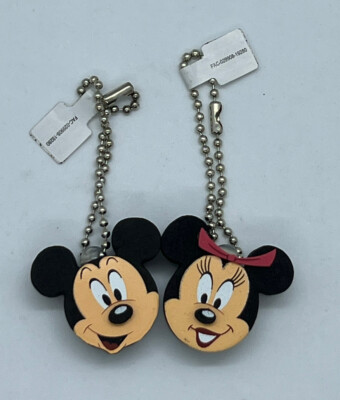 NWT Disney Parks Foam Keychain Zipper Pull Set Mickey & Minnie Mouse | eBay