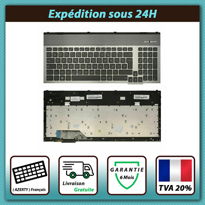 Clavier Français AZERTY NOIR pour ASUS ROG G55 G55V G55VW V132662AK2 FR ...