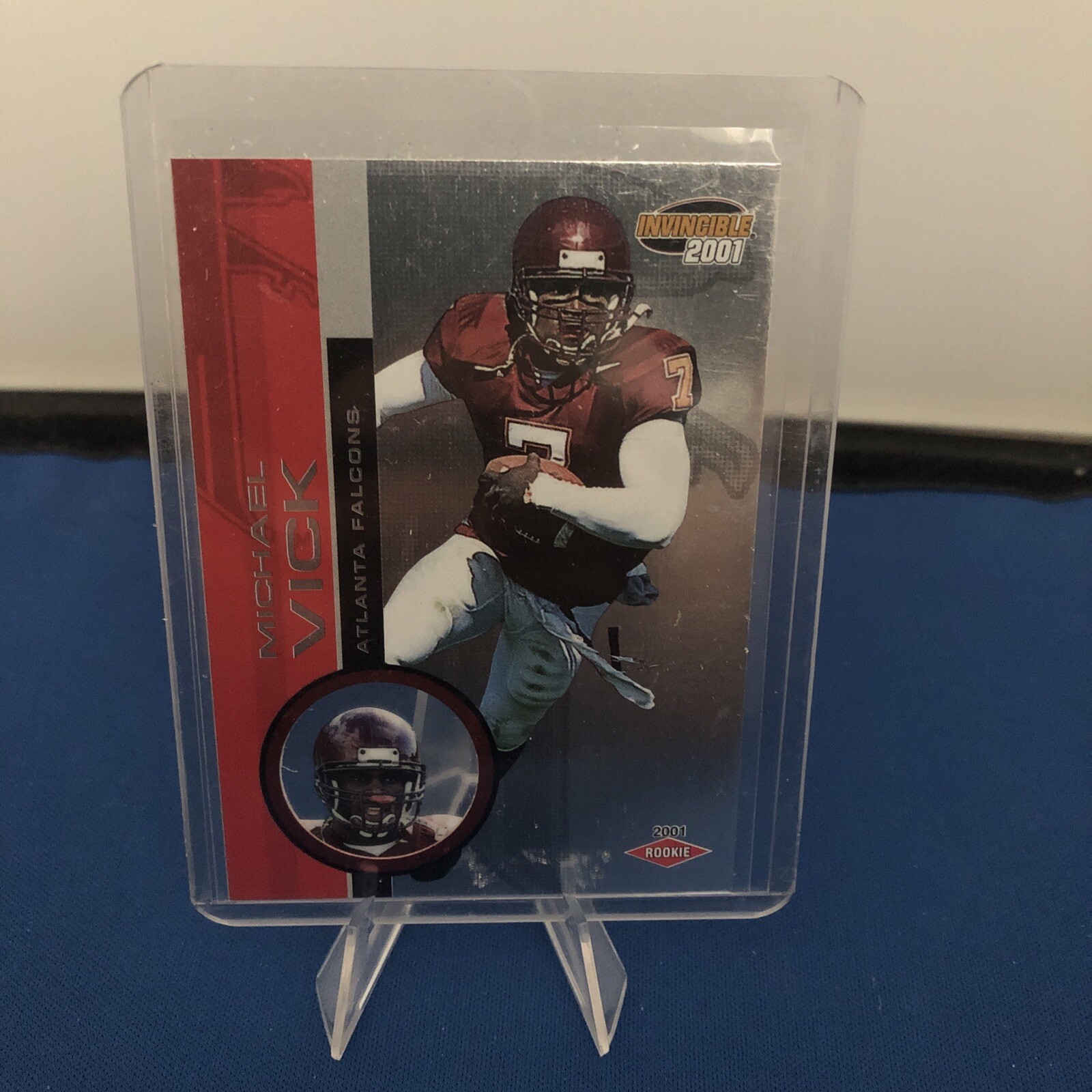 2001 Pacific Invincible - Michael Vick #254 /299 (RC) for sale online ...