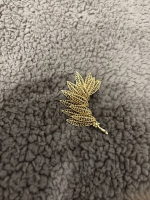 Vintage Jewelry Signed PIM Joseph P. Piscitelli Leaves Pin Brooch | eBay