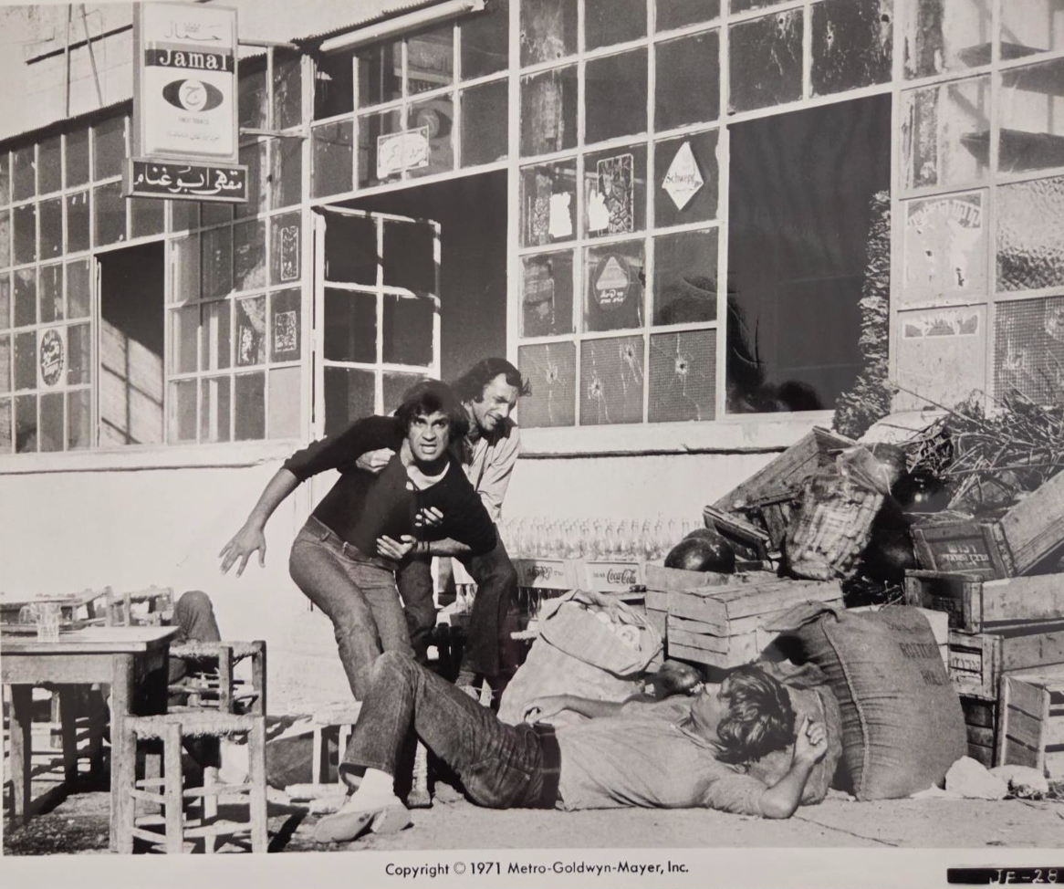 The Jerusalem File Original 8x10 Press Photo Bruce Davison Ze'ev Revach ...