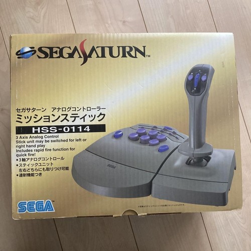 Sega Saturn Analog Controller Mission Stick Hss-0114 JPN Limited ...