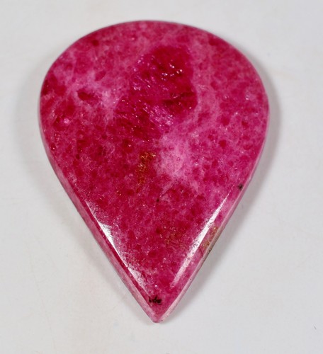 72 Ct 6X29X39 mm Natural Designer Rhodonite Pear Cabochon Gemstone HT ...