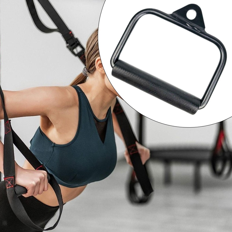 D Row Handle Gym Cable Attachments Workout Cable System Exercise ...