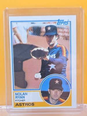 1983 Topps - Nolan Ryan #360 Sharp OC HOF Astros SET BREAK NM | eBay
