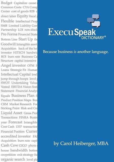 Execuspeak Dictionary von Carol Heiberger (2014, Taschenbuch) online ...