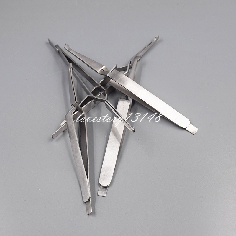 10 Pcs Dental Direct Bracket Holder Orthodontic Forceps Bonding ...