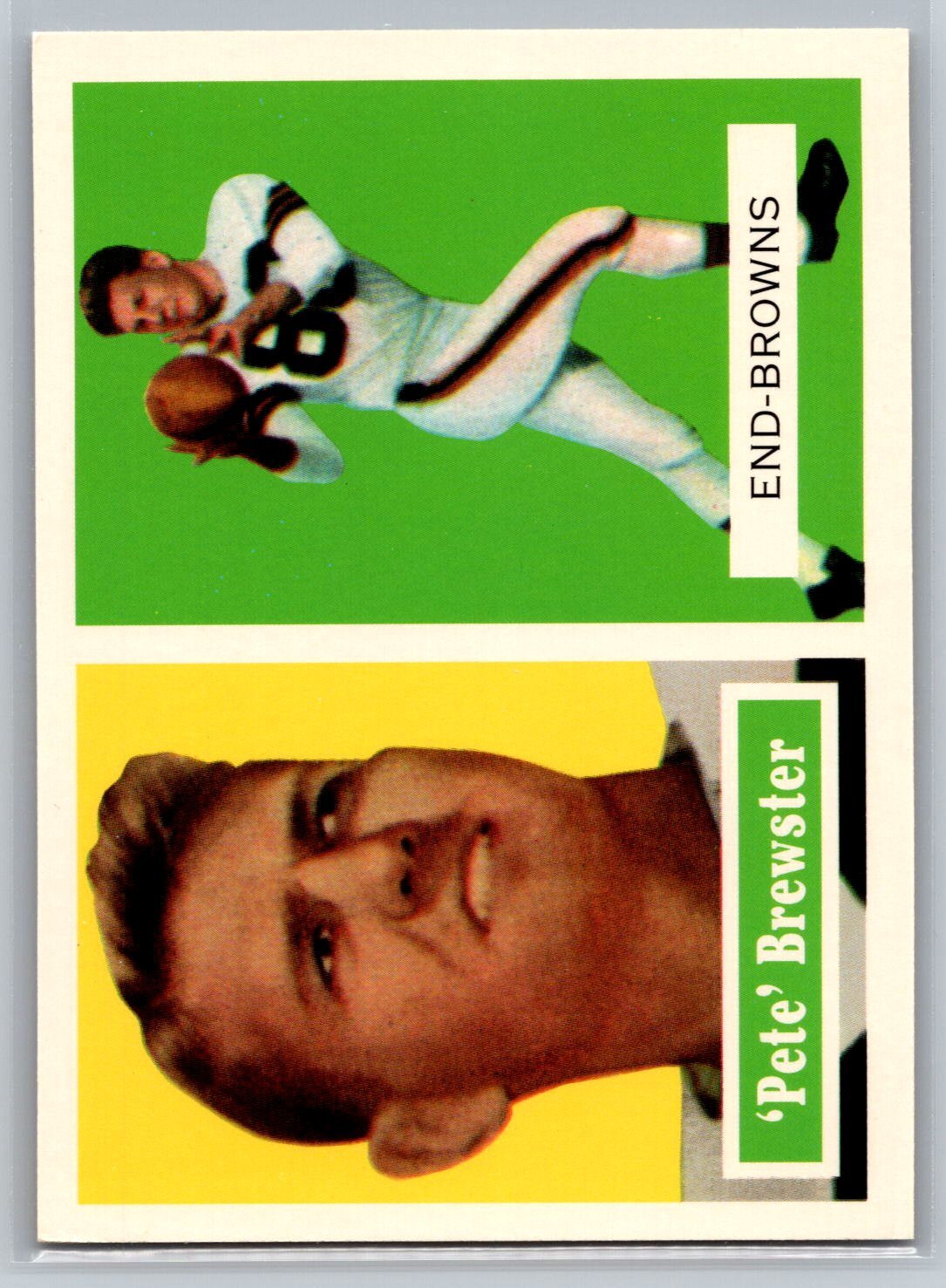 1994 Topps Archives 1957 Football #40 Pete Brewster Cleveland Browns | eBay