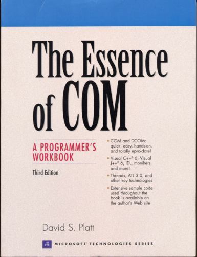 The Essence of Com: A Programmer's Workbook (Prentice Hall Ptr Microsoft... 9780130165817| eBay