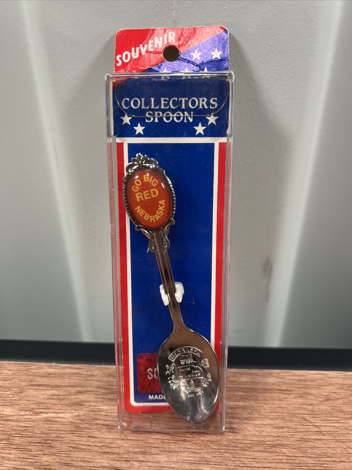 Souvenir Collectors Spoon Go Big Red Nebraska Made in the USA | eBay