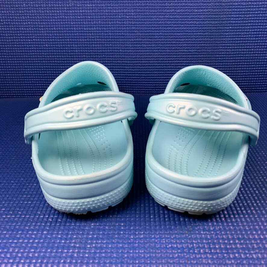 CROCS CROCBAND CLASSIC Women`s Size 9 - Blue Cyan Comfort Clog Shoes | eBay