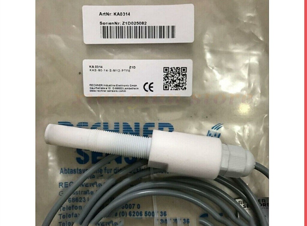 1PC New Original RECHNER KAS-80-14-S-M12-PTFE Proximity Switch Sensor ...