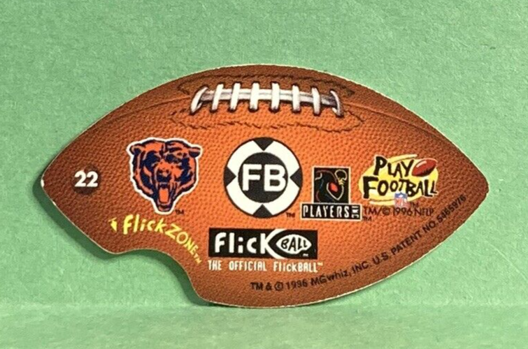 1996 Flick Ball CURTIS CONWAY Card #22 Bears | eBay