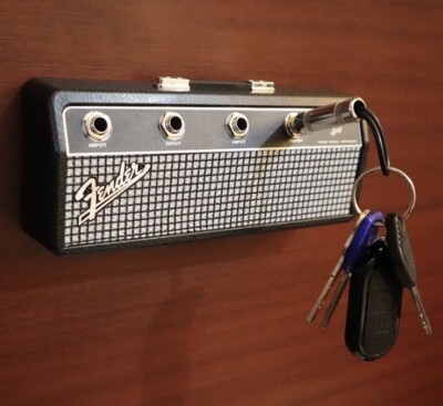 Fender Key Holder Wall Mounted Guitar Speaker Keychain Storage Box Home ...