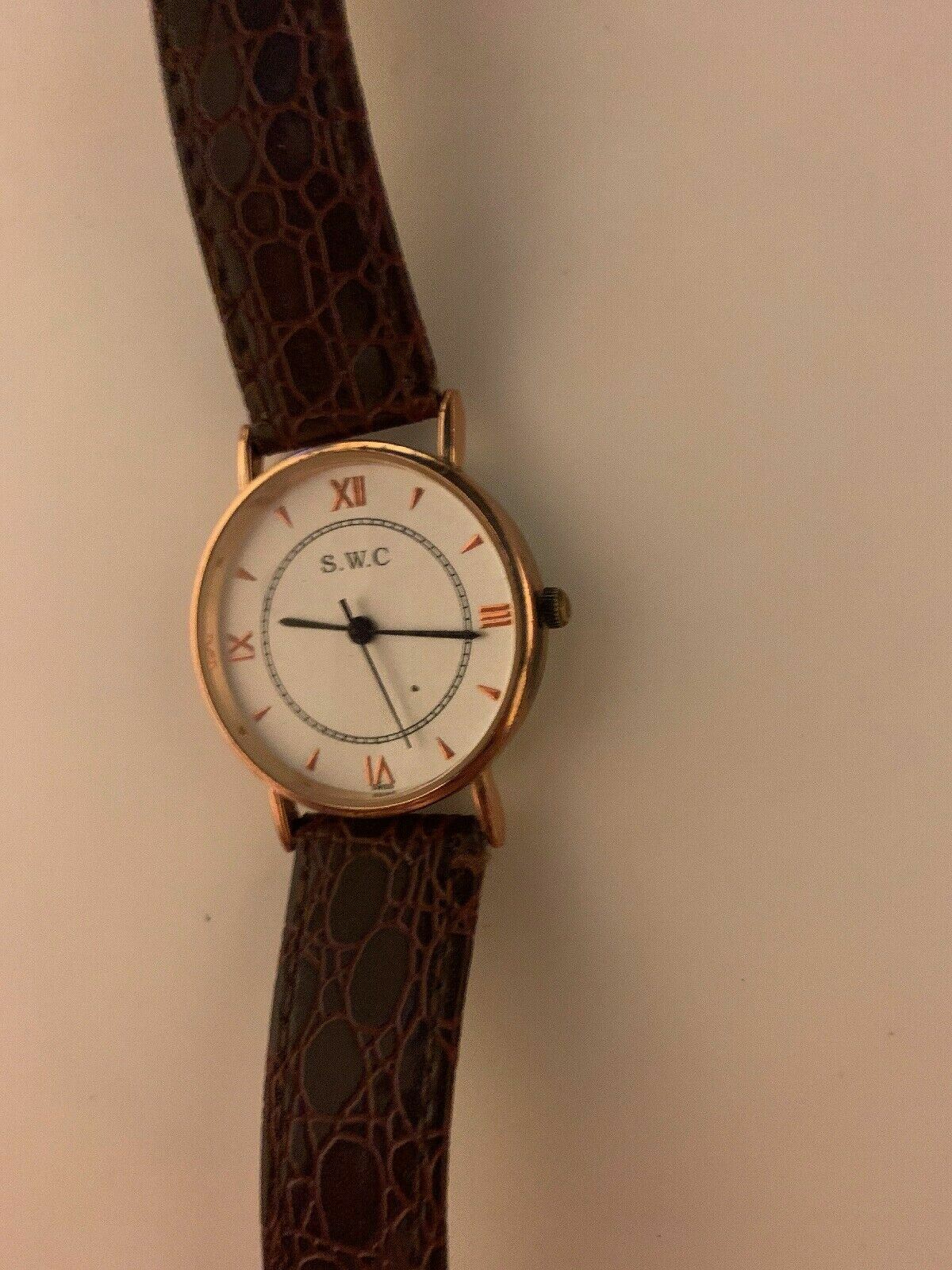 SWC Stainless Steel Back Water Resistant Analogue Watch 6069 | eBay