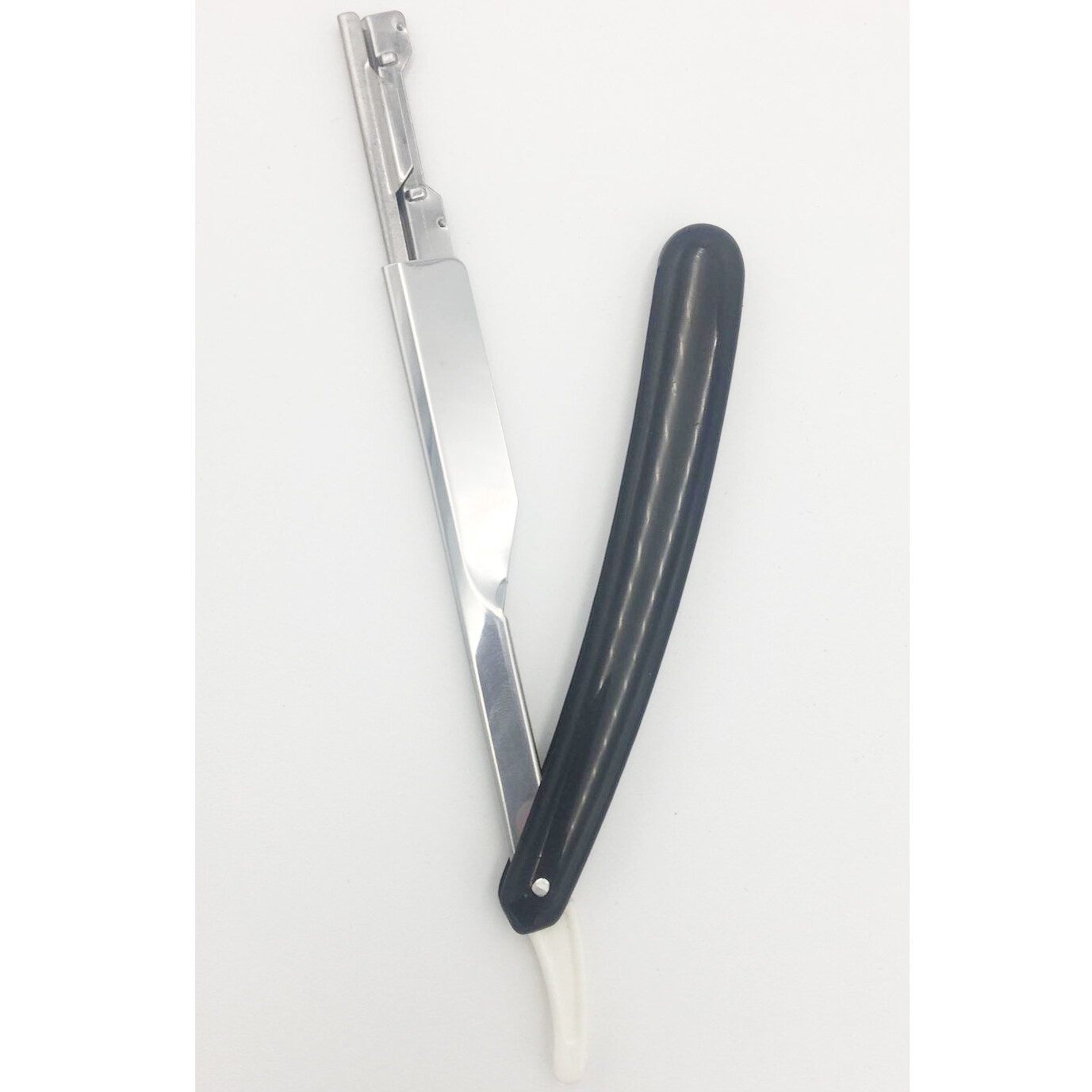SHAVING BLADE RAZOR PLASTIC HANDLE STRAIGHT CUT THROAT | eBay UK