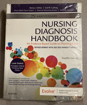 Nursing Diagnosis Handbook, 12th Edition Revised Reprint with 2021-2023 ...