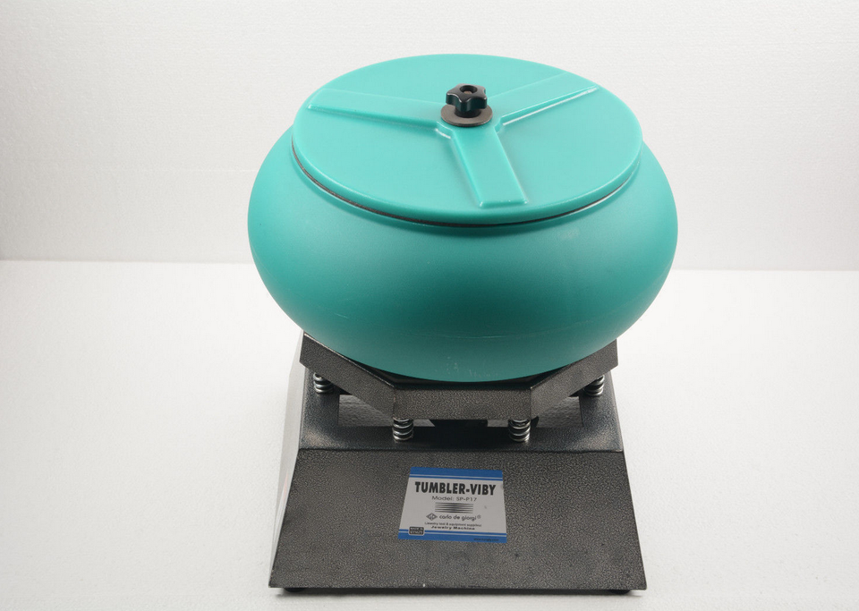 Large Vibratory Tumbler Polisher Vibrating Tumbler Polishing Machine na ...