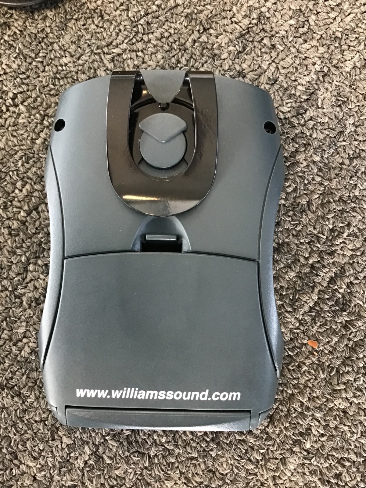 Lot of 2-Williams Sound Personal PA FM Receiver Model R35 72.9MHzw ...