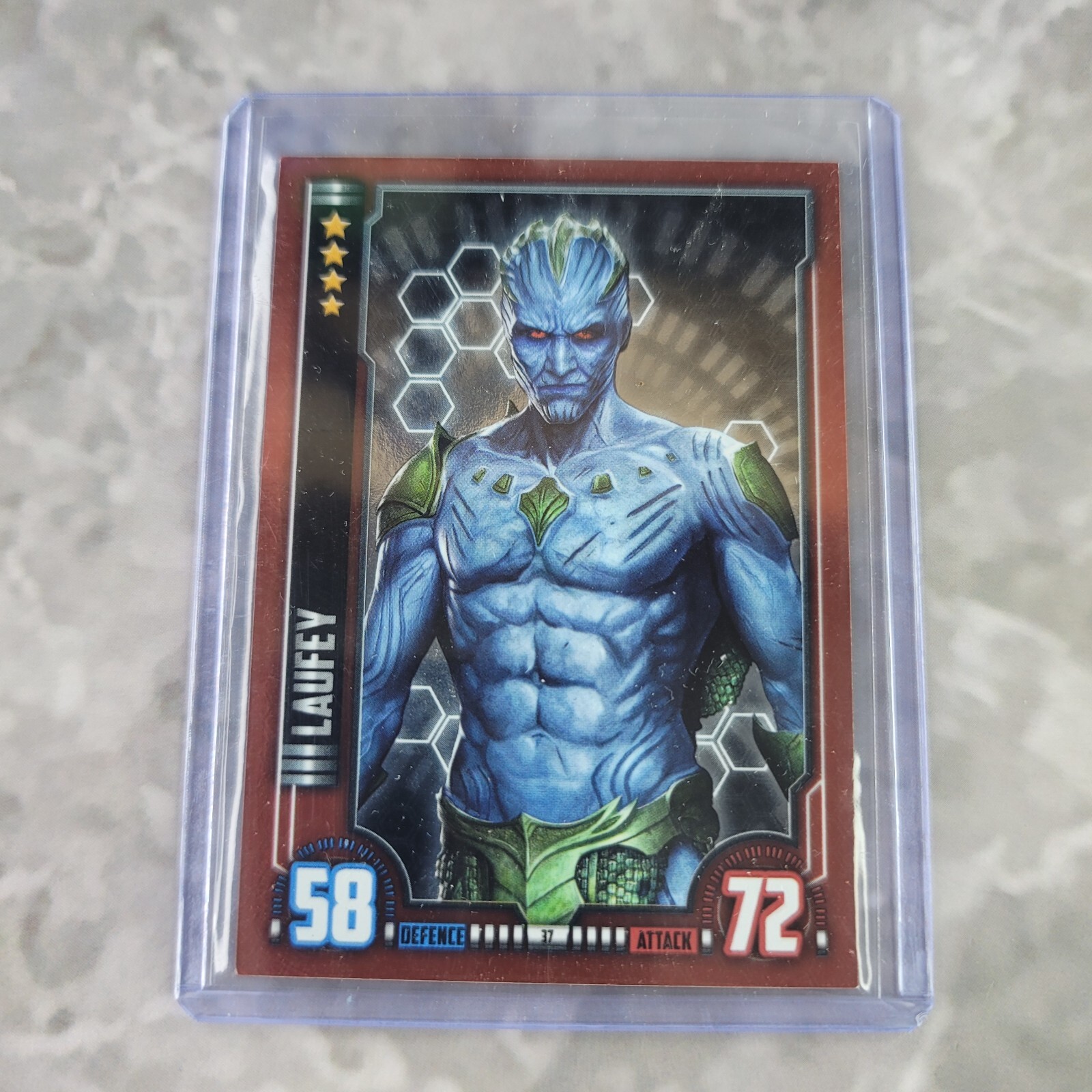 Marvel Topps Hero Attax 2010 Trading Card W/ Top Loader - #37 Laufey | eBay
