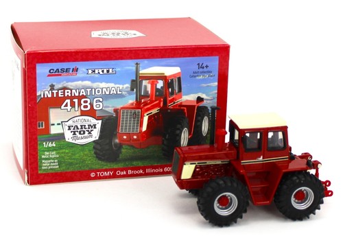 2020 NFTM ED 1:64 ERTL *INTERNATIONAL* Model 4186 4WD Tractor w/3PT ...