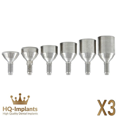 Q3 Healing Caps Wide Platform Ø5.5mm Int Hex 2.42mm Dental Supplies ...