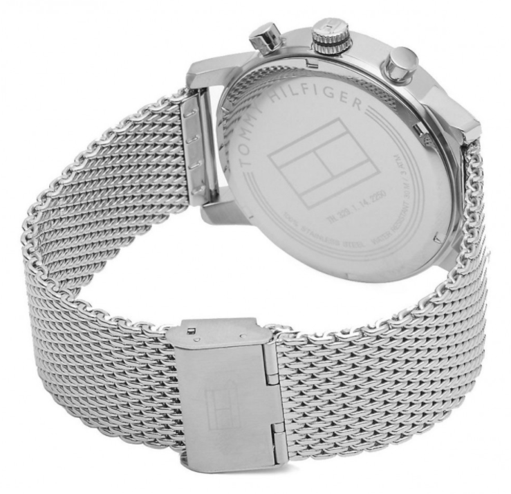 Watch Tommy Hilfiger 1791398 Man 44 Mm Stainless Steel for sale online ...