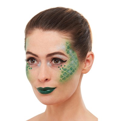 Fish Scales Face Paint