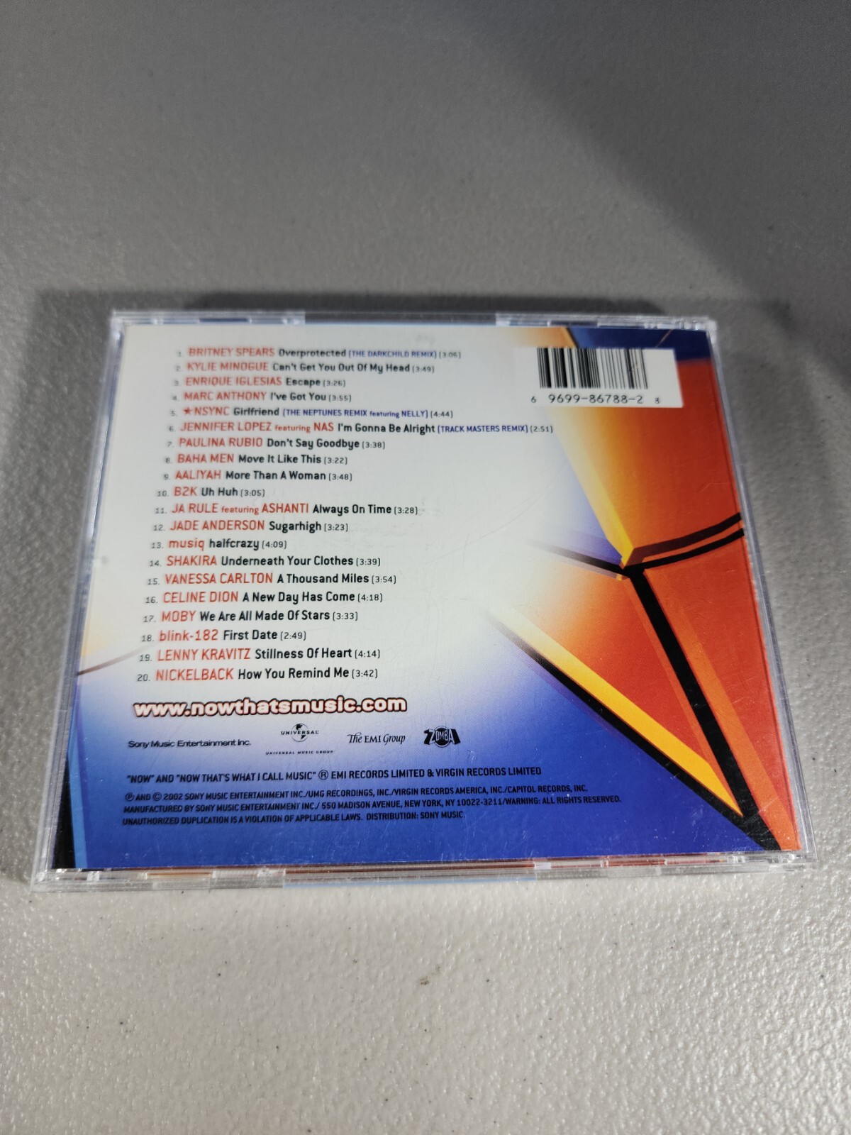 Now That's What I Call Music! 10 by Various Artists (CD, Jul-2002, Sony ...