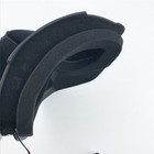 LED Luminous Half Face Mask DJ Cosplay Helmet Halloween Party Props ...