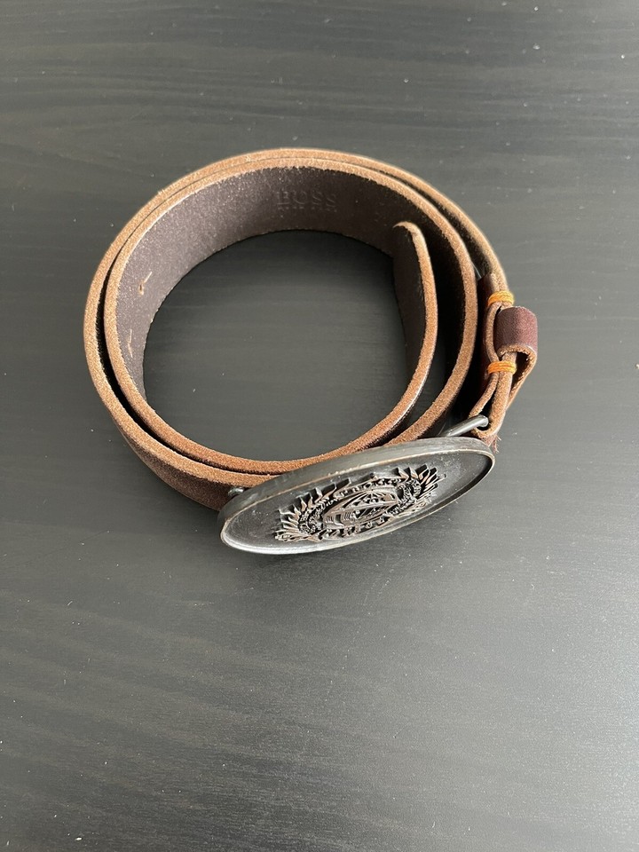 Boss Handmade in Italy Cow Skin Belt | eBay UK