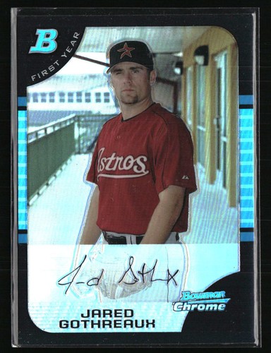 Jared Gothreaux 2005 Bowman Chrome #290 Baseball Card | eBay