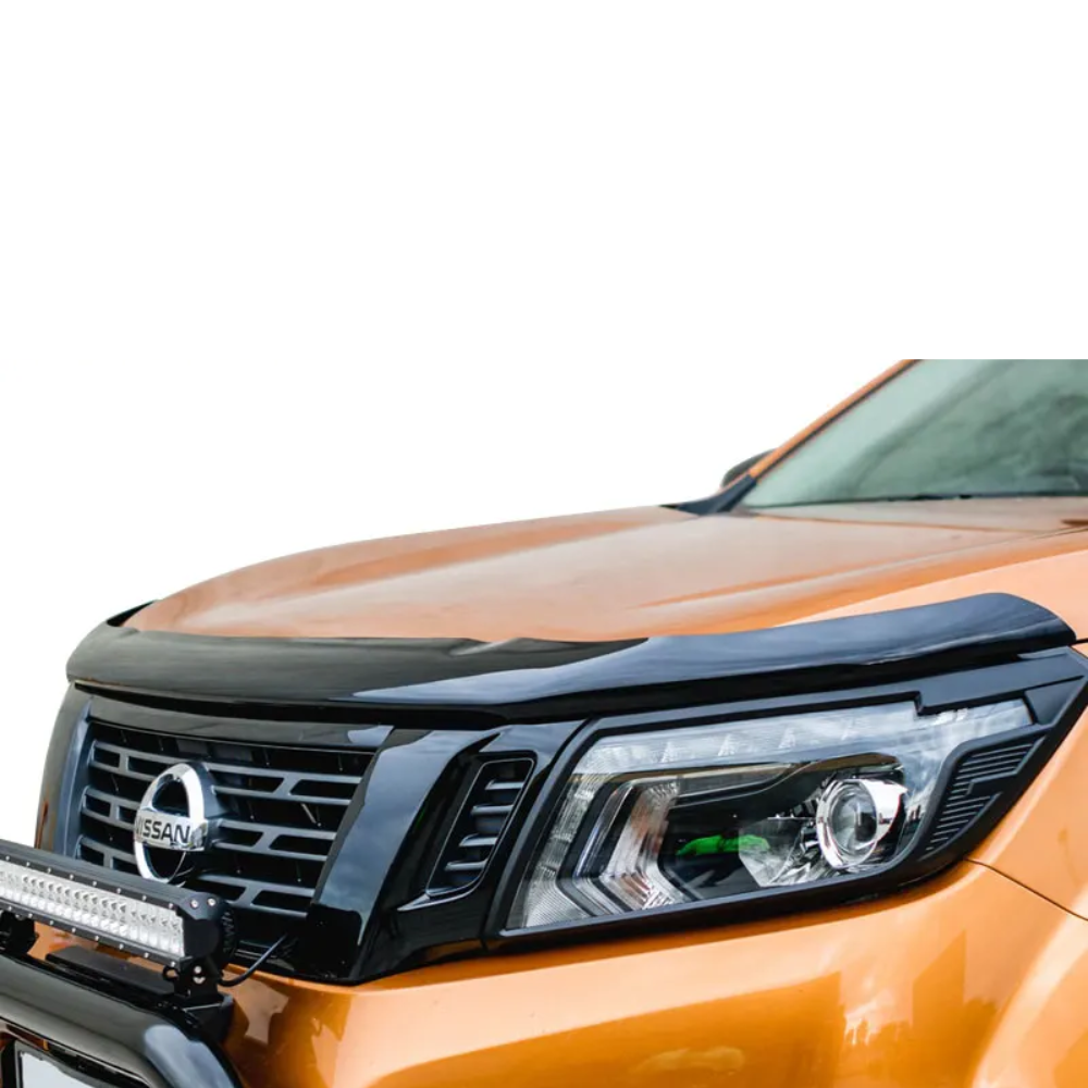 Bonnet Guard Protector For Nissan Navara UTE (15-20) Hood Shield Stone ...