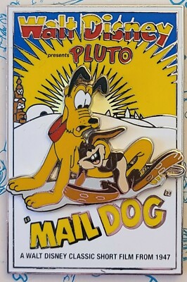 Disney Parks 2020 Pluto Mail Dog 90th Anniversary Movie Poster Pin LE ...