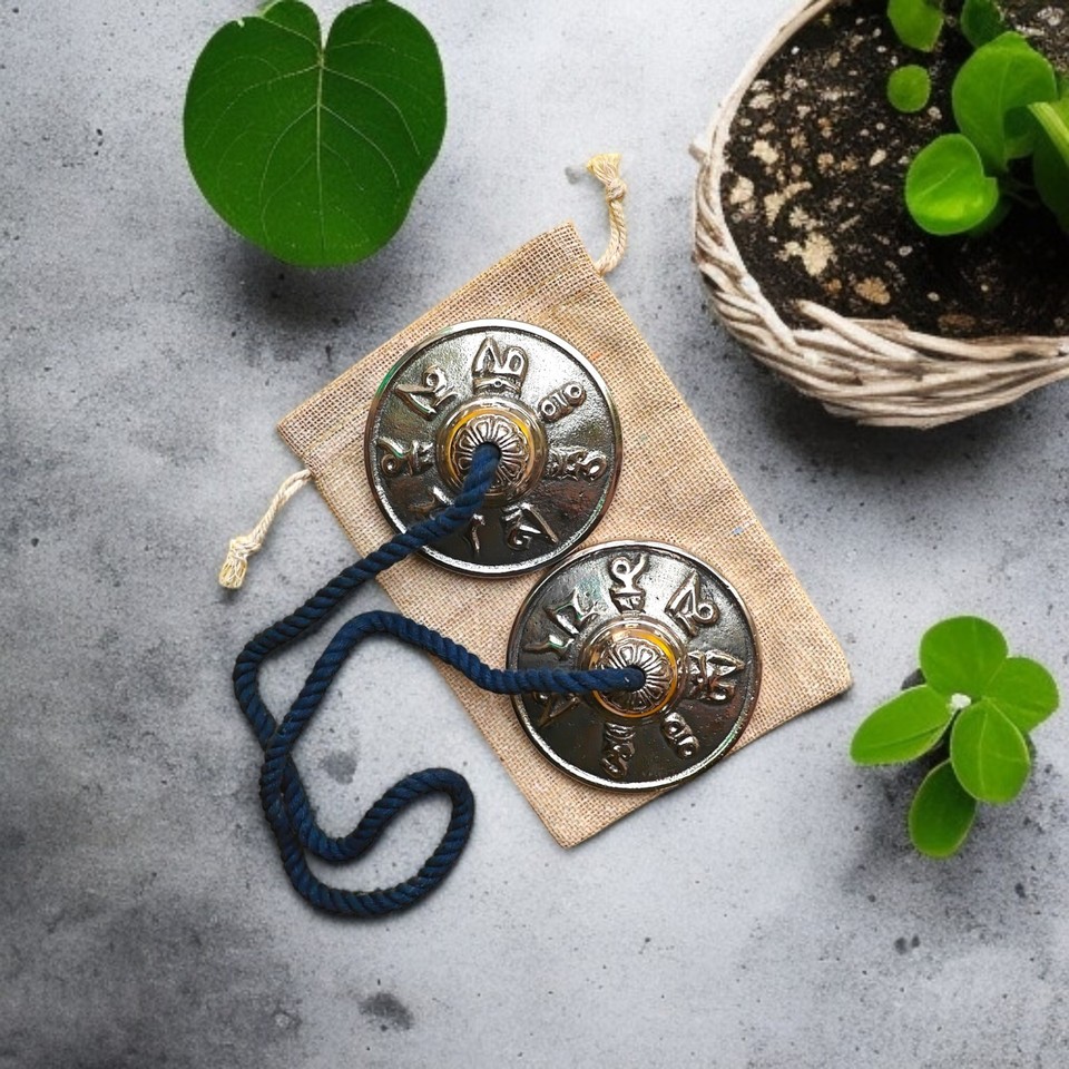 Authentic Tibetan Tingsha Bells | Handmade Meditation Cymbals for Sound ...