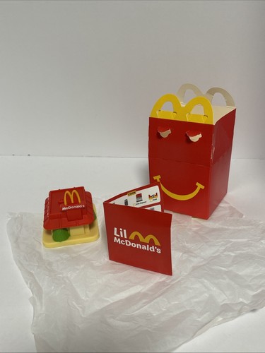 2025 Lil McDonald’s Happy Meal Toy Outdoor Restaurant Model Mini ...