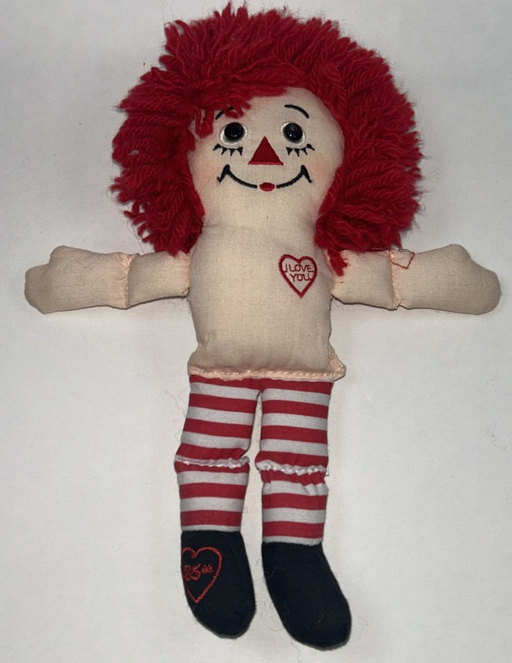 VTG 1991 Raggedy Ann Andy Doll 8” Johnny Gruelle Dakin 16710 16716 ...