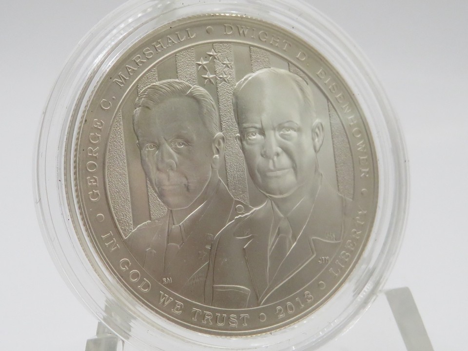2013 5-STAR GENERALS COMMEMORATIVE PROOF SILVER DOLLAR COIN PROGRAM ...