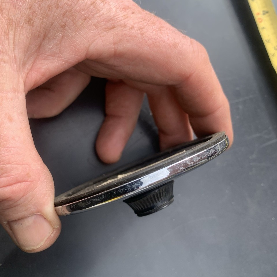 Vintage BARNACLE AUTOFLEX TAX DISC HOLDER CHROME Working | eBay UK