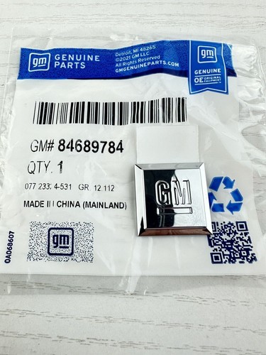 OEM NEW Fender or Door GM Mark of Excellence Emblem Badge Chrome 1 ...